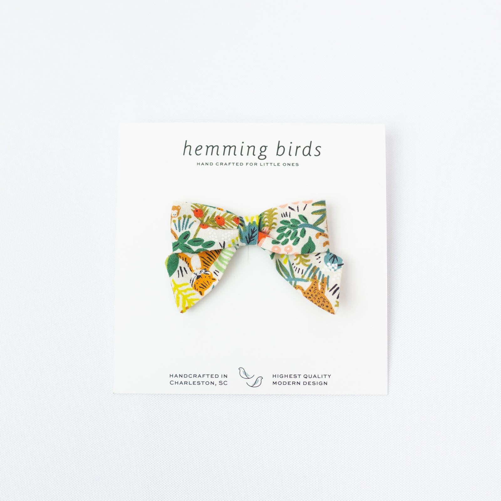 Petite Bow | Jungle – Hemming Birds