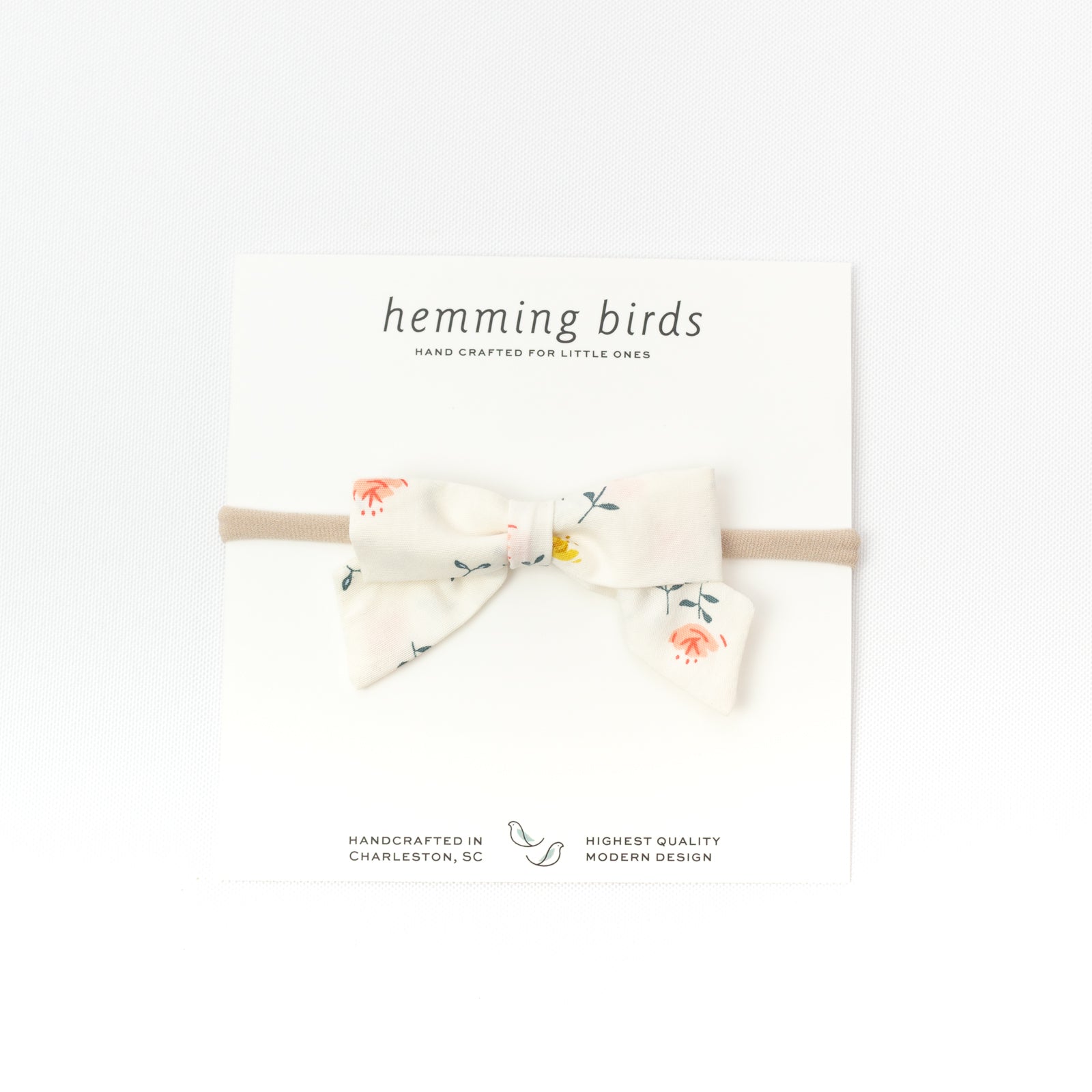 Petite Bow Headband | Rose – Hemming Birds
